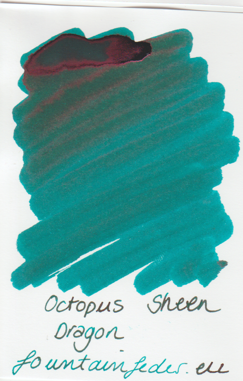 Octopus Sheen Ink Samples